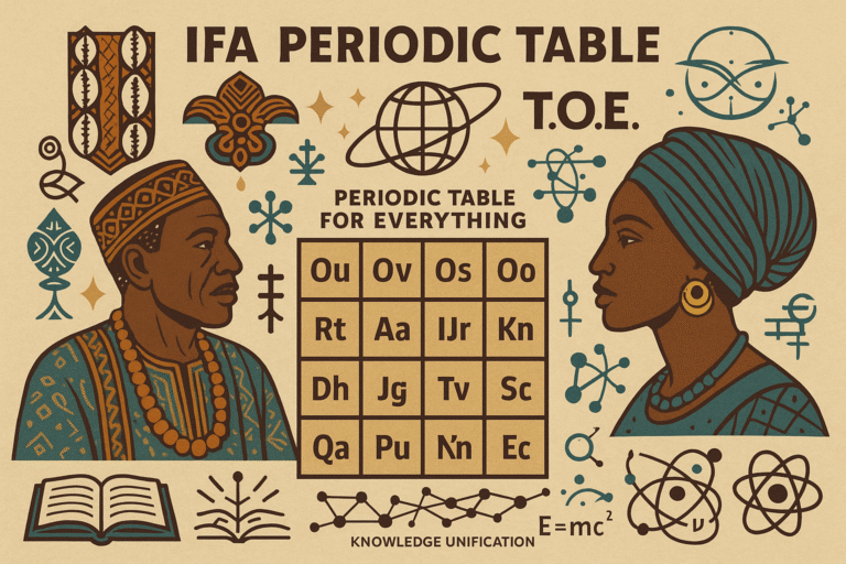 The Ifa Periodic Table - The Theory of Everything