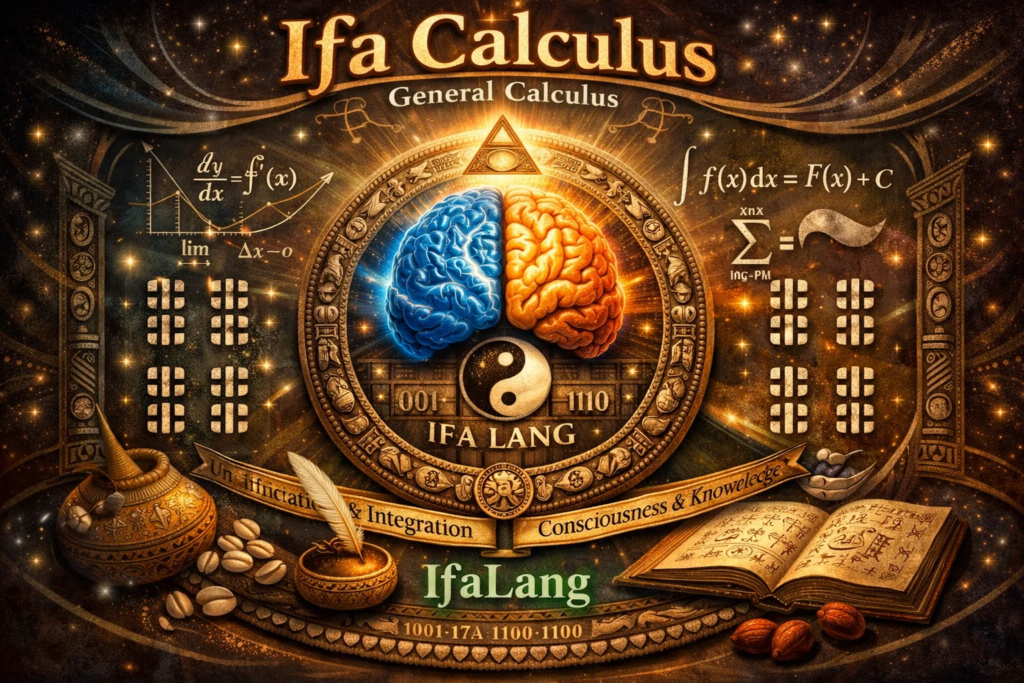 Ifa Calculus: ToE Calculus - The Theory of Everything